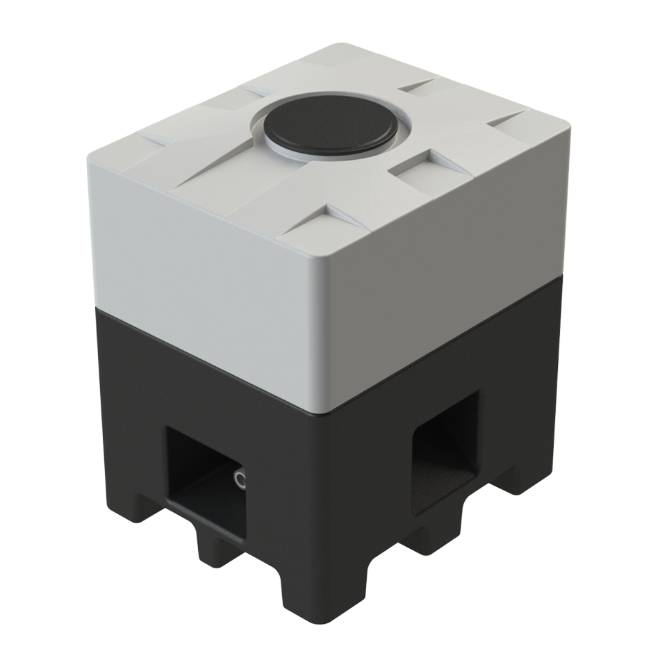 CPX Container 800L rectangular 2" | Cipax