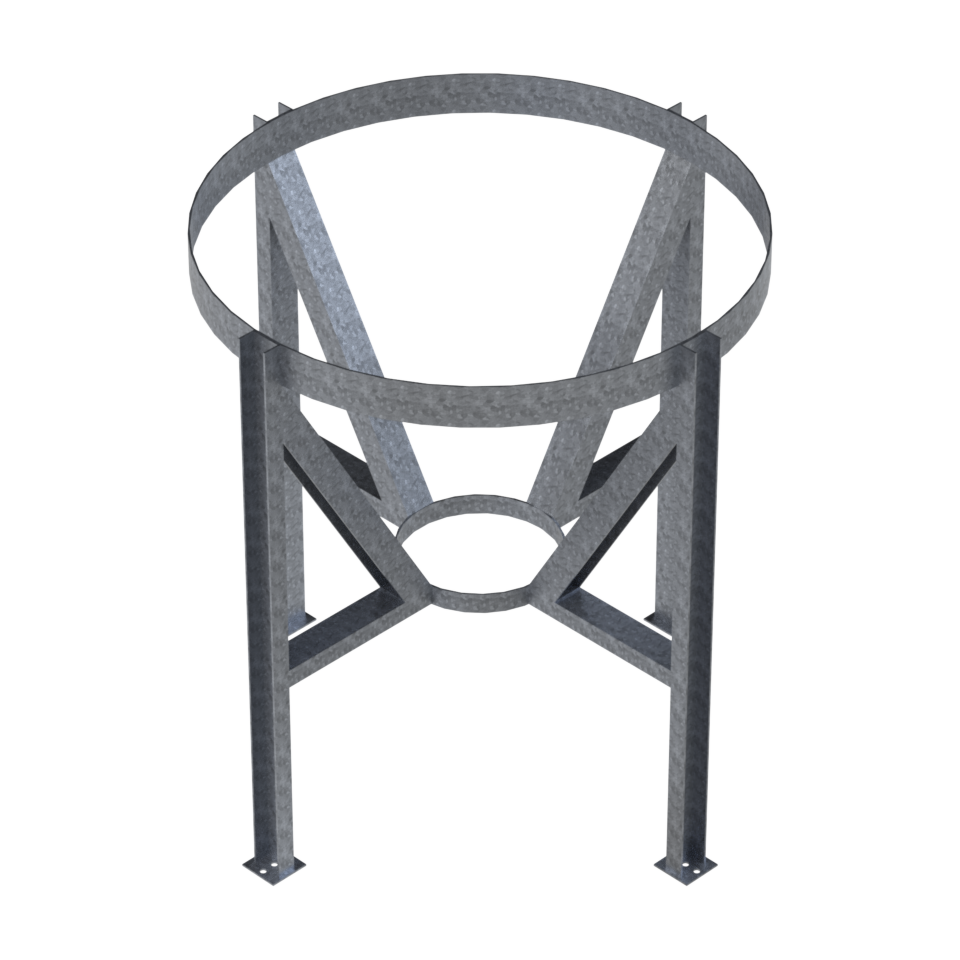 Stand silo 1100/2000L metal cyl. | Cipax